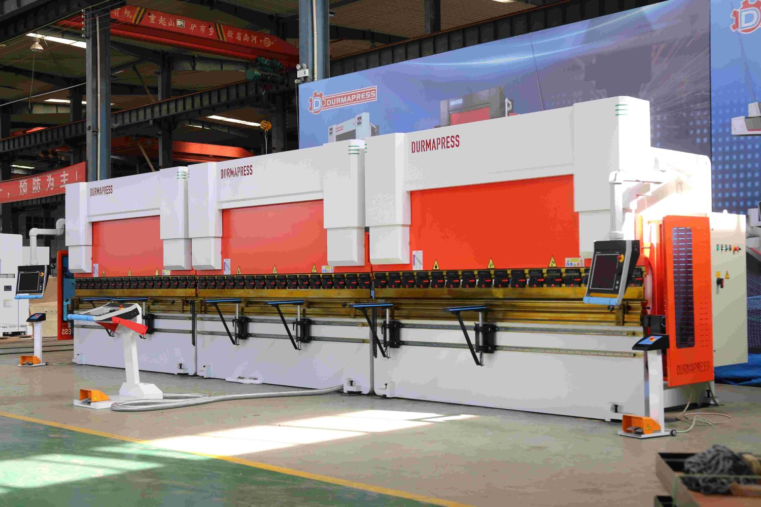 Tandem, Tridem , and Quadrem Press Brake for Bending Long Plates