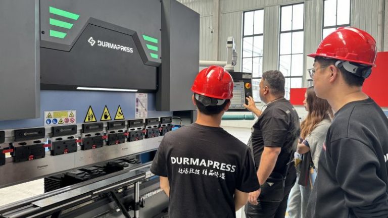 Brazilian Customer Visits Durmapress and Orders 14 Press Brakes