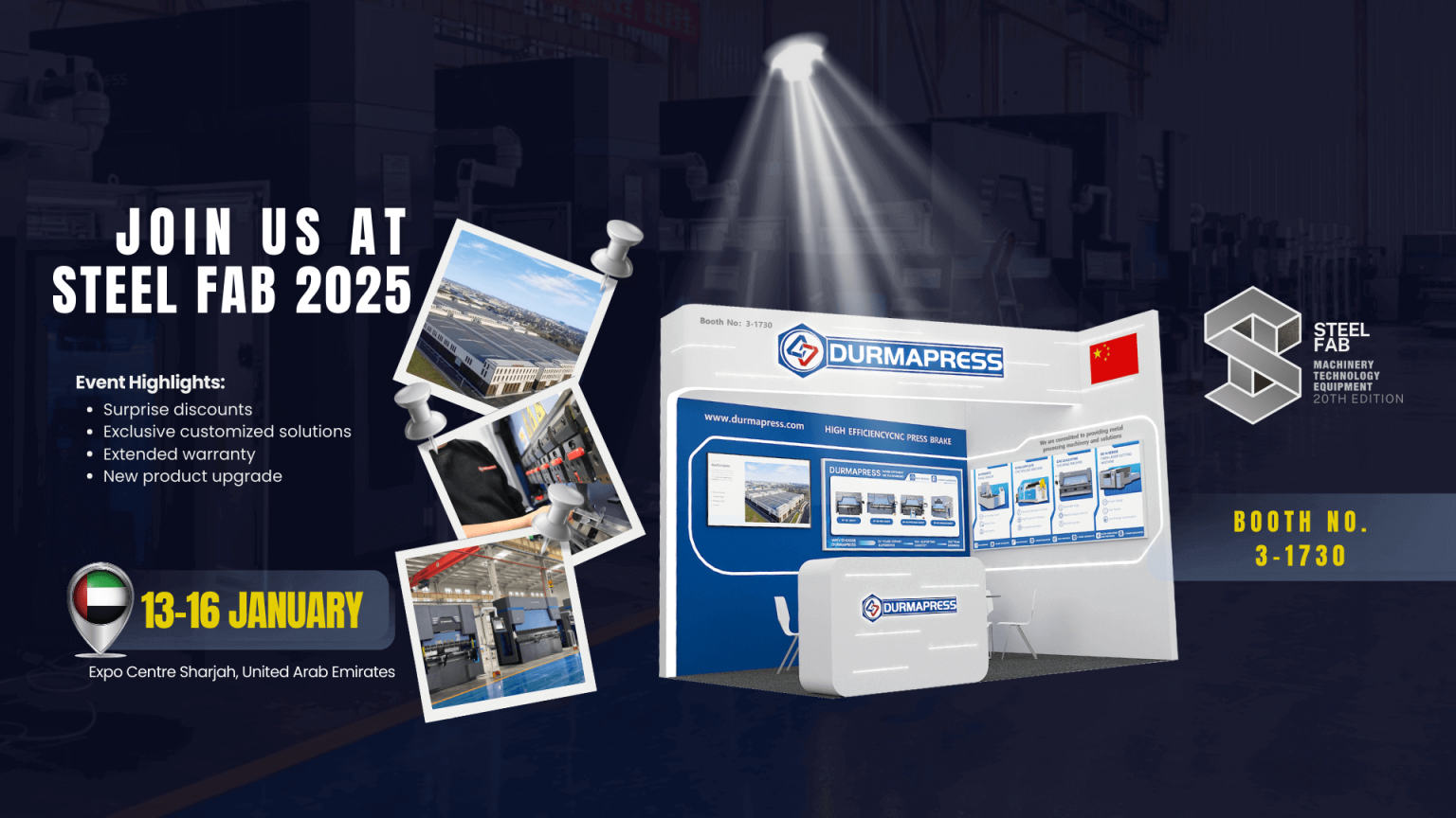 DURMAPRESS Welcome You At STEEL FAB 2025! - DurmaPress