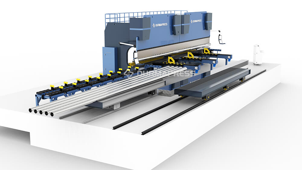 Tandem Press Brake For Light Pole - DurmaPress