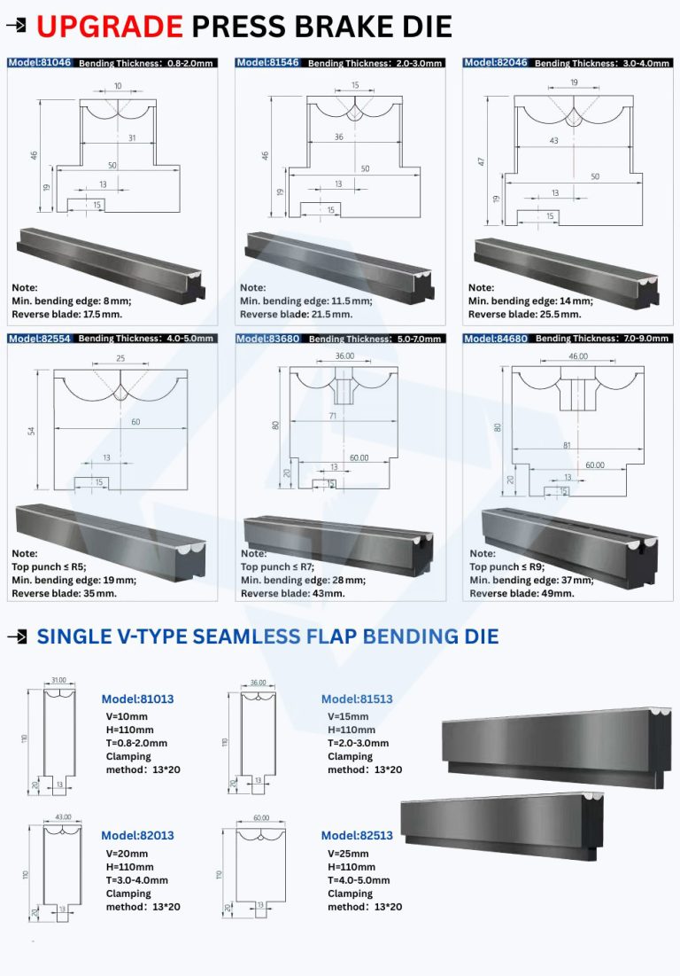 Wing Bend Press Brake Tooling - DurmaPress