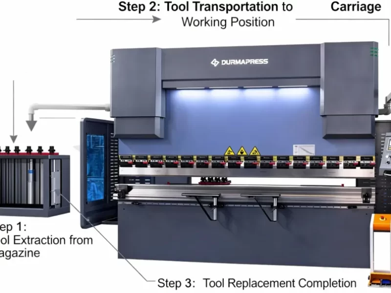 Why Choose a 6-Axis CNC Press Brake with Automatic Tool Change for ...